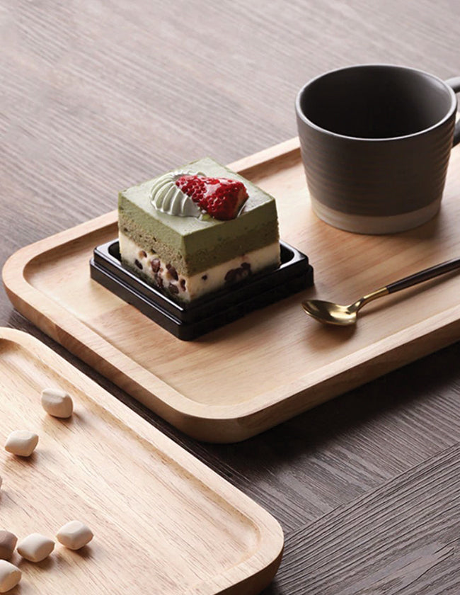 Plateau de Service en Bois Restauration | Wood Collection