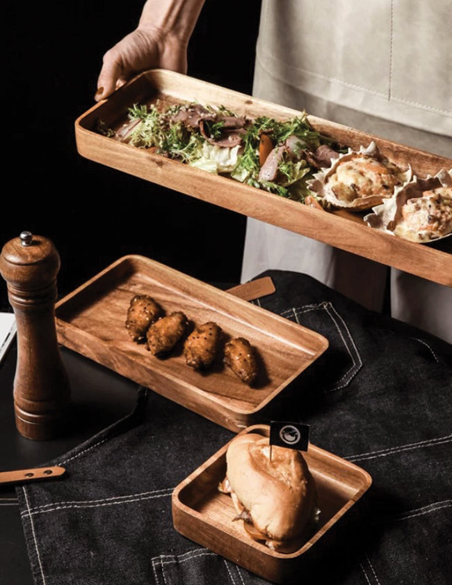 Plateau De Service Profond | Wood Collection
