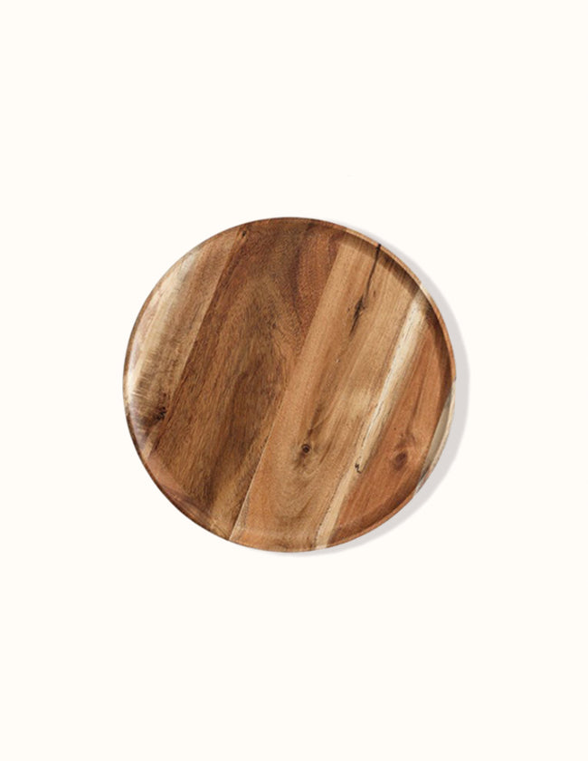 Plateau Rond en Bois | Wood Collection