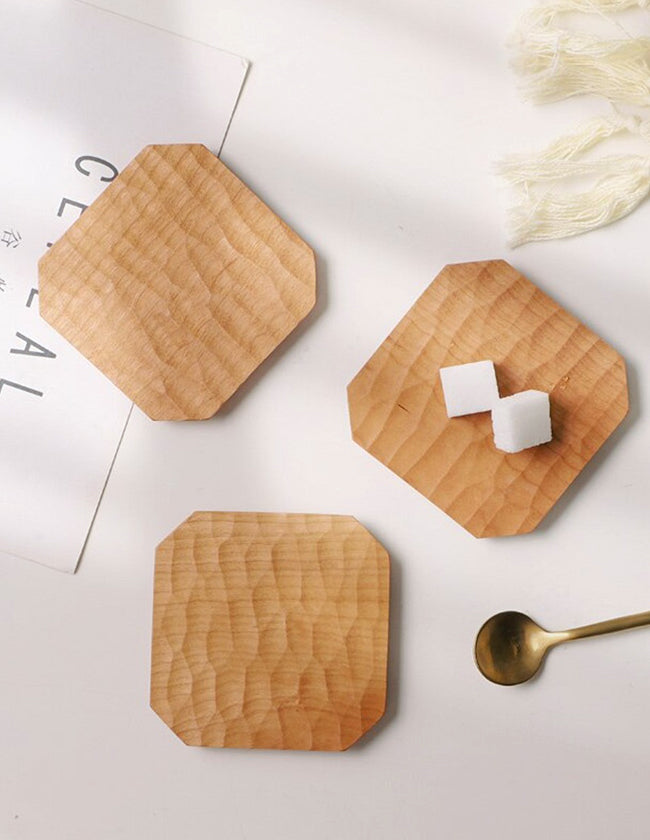 Sous Verre en Bois Naturel | Wood Collection